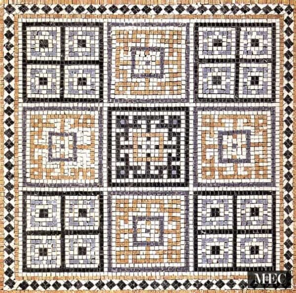 Geometrie Marble Mosaic Floor Design Mec Bespoke Luxury Mosaics