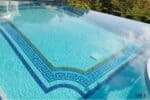 Greek Key Mosaic Pool Tile - MEC Artworks