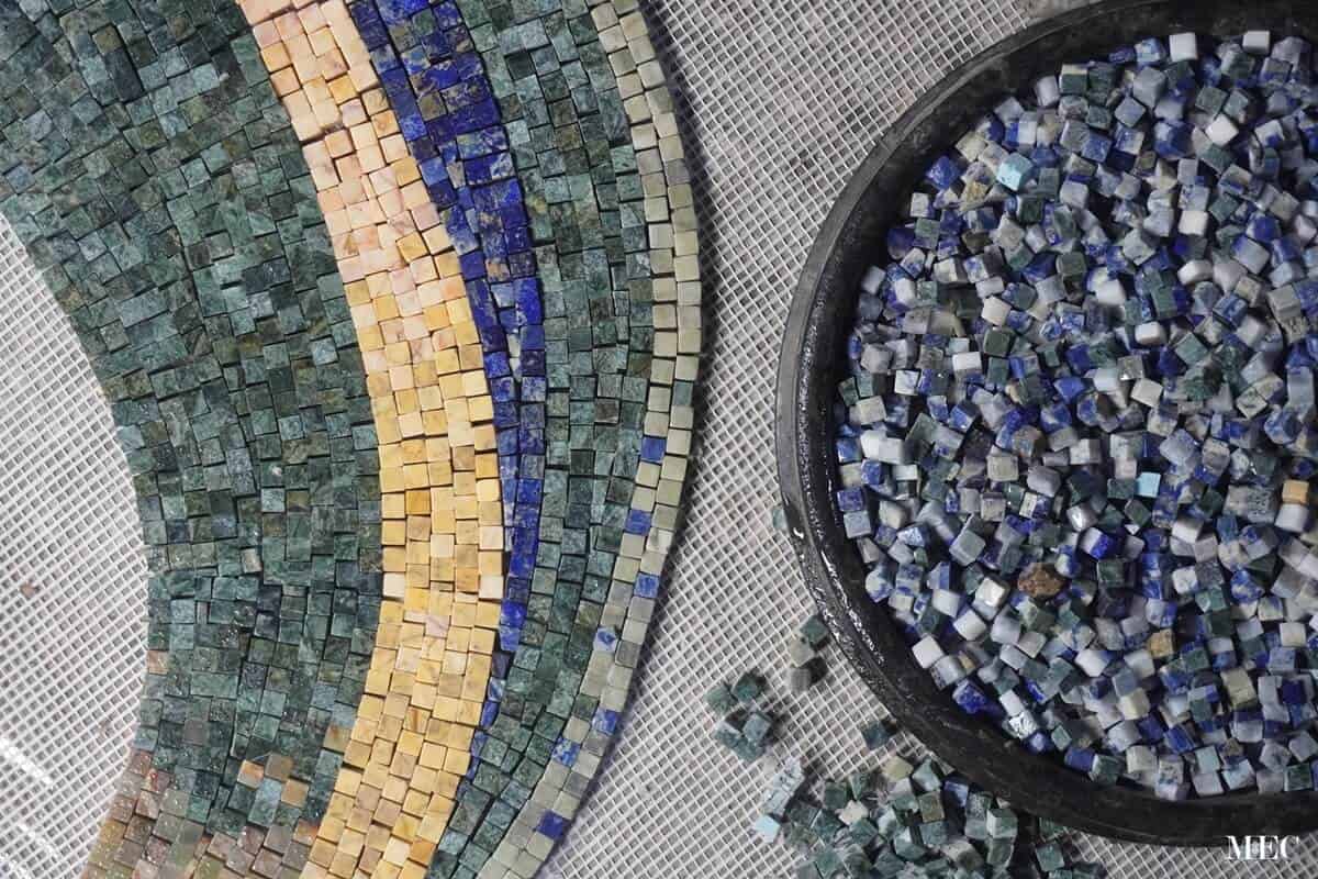 Mosaics For Fully Tiled Pools - MEC Artworks