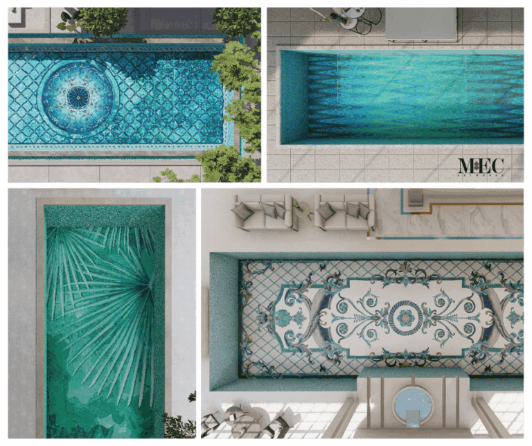 66 Pool Mosaic Ideas: Make a Splash with Custom Made Designs - MEC ...