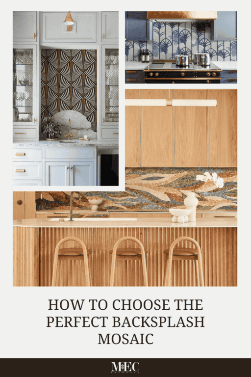 8 steps towards the Perfect Mosaic Backsplash Pattern and Material for Your Kitchen