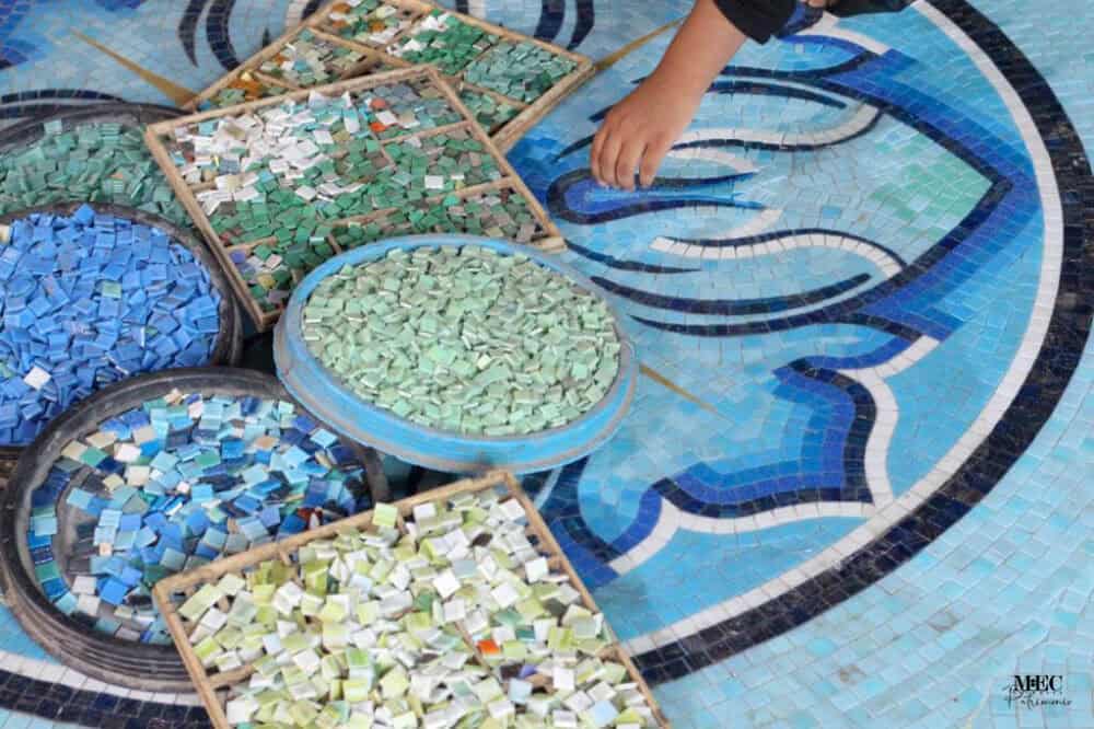Luxury Pool Mosaic Design & Worldwide Delivery - MEC Artworks