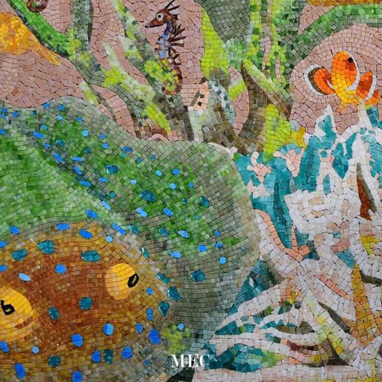 Fish Mosaic Art Ideas for Your Space - MEC Artworks