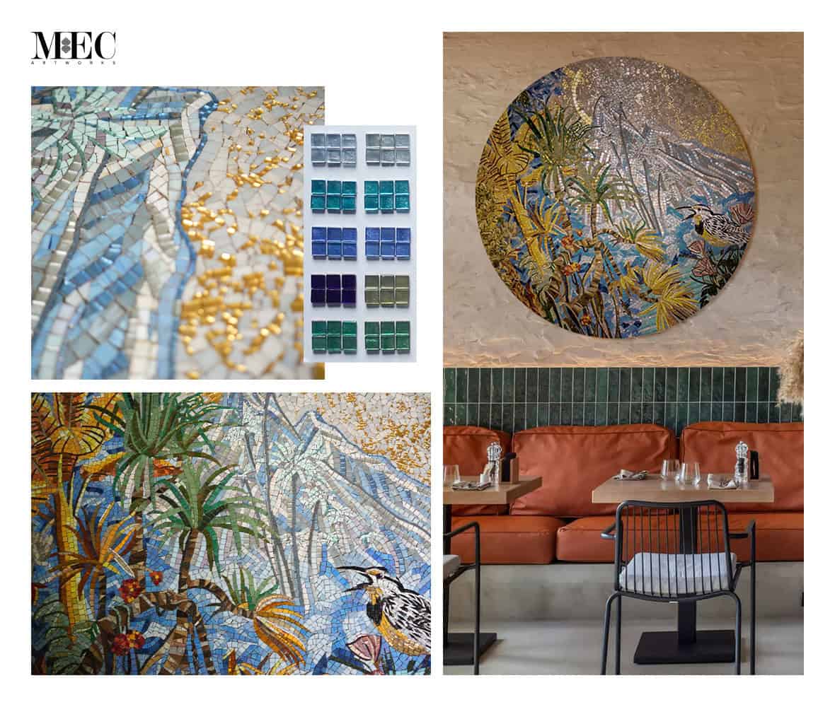 Botanical Mosaic Ideas: Elevating Your Home with Floral & Leaf Designs ...