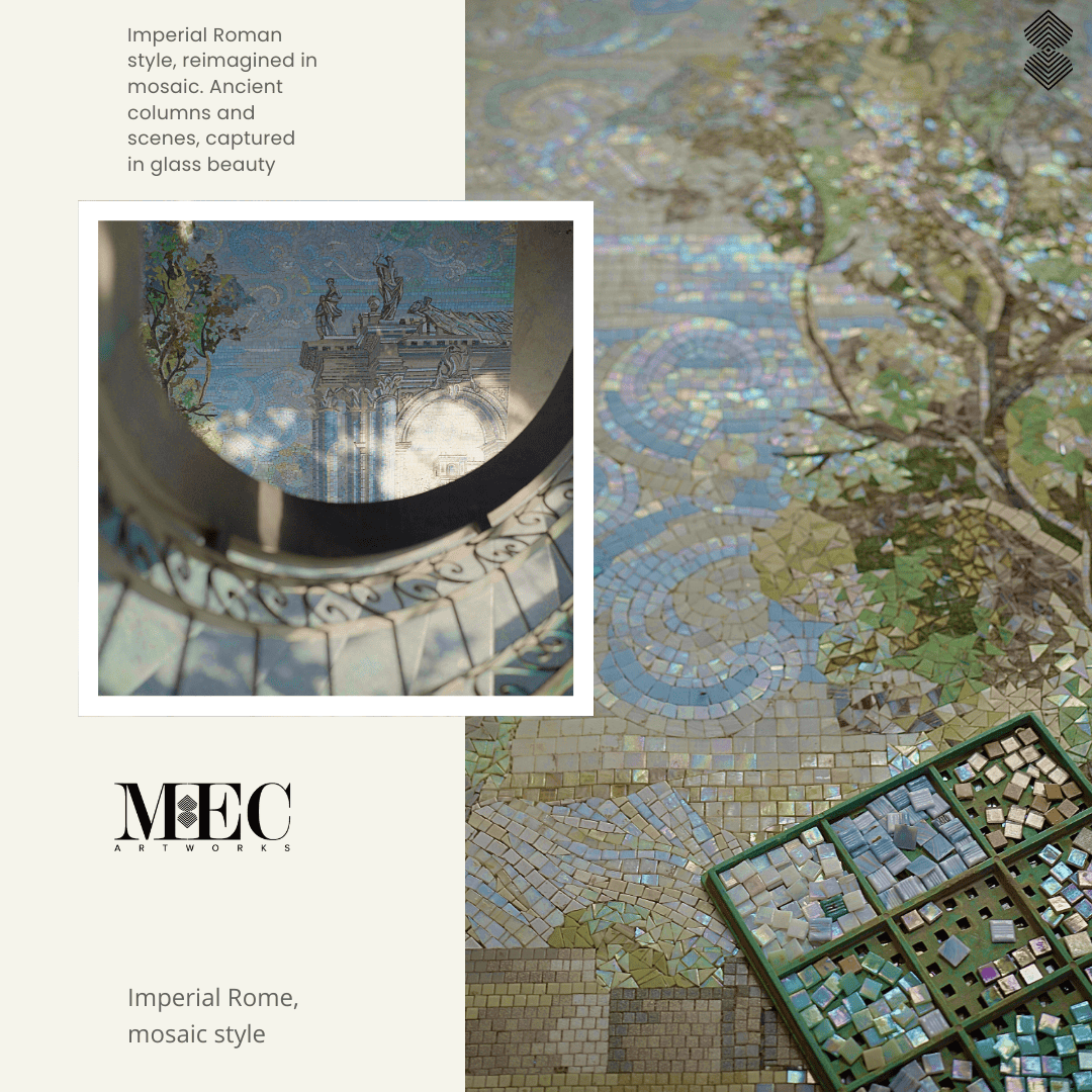 From Rome to Rooms: Reviving Ancient Roman Mosaic Tile Art - MEC Artworks