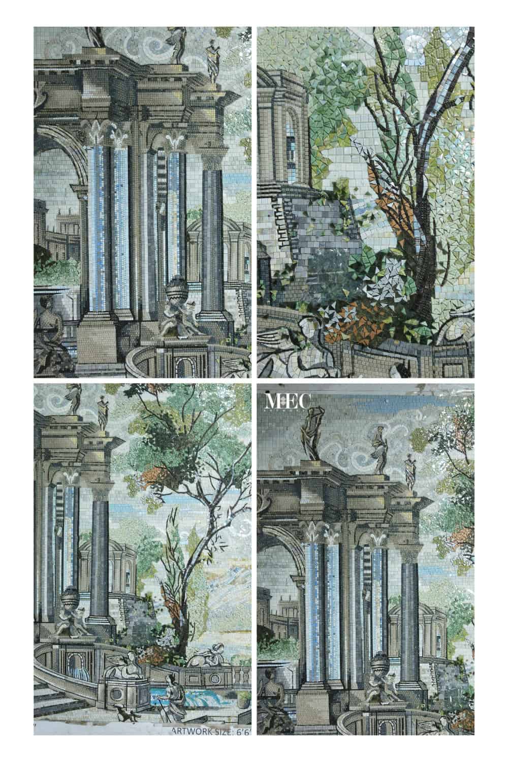 From Rome to Rooms: Reviving Ancient Roman Mosaic Tile Art - MEC Artworks